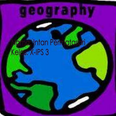 Geografi - Jenis jenis lipatan (SMA Kelas X) | PPTX