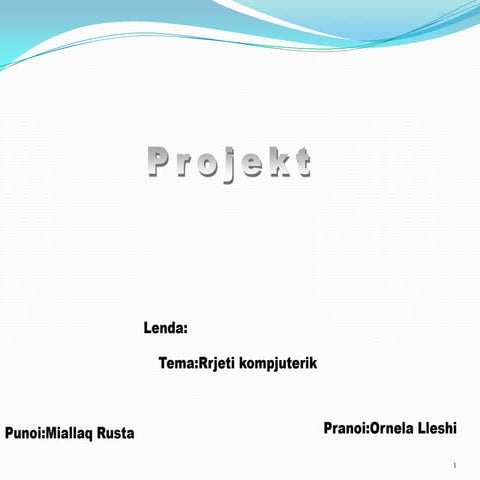 rrjetat kompjuterike | PPTX