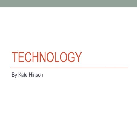 Technology | PPT
