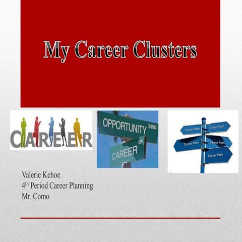 My Career Clusters | PPT
