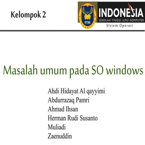 Teknik dasar troubleshooting | PPTX