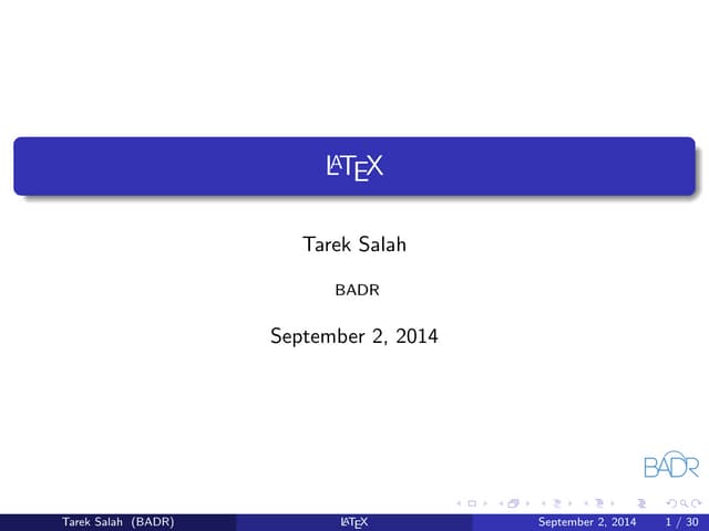 Introduction to LaTex | PDF | Desktop Publishing | Computer Software ...