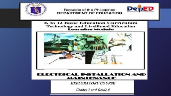 TLE-IA Electrical Installation and Maintenance Curriculum Guide | PDF ...