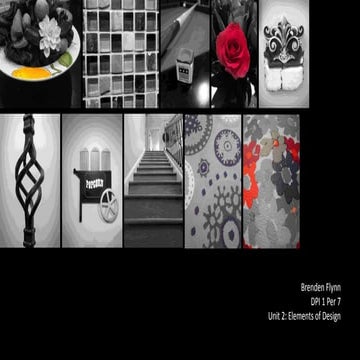 Unit 2 Elements and Design | PPT