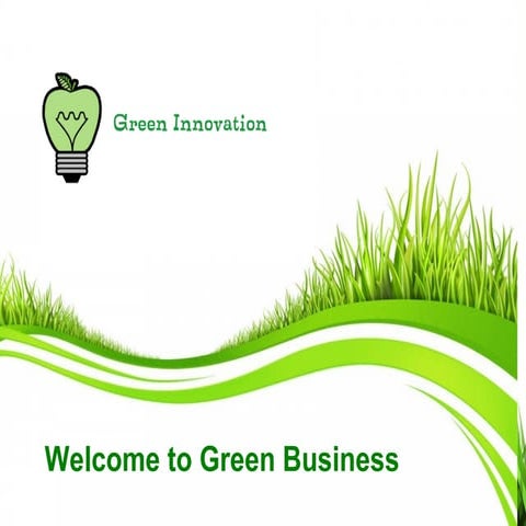 green business | PPT | Green Solutions | Business