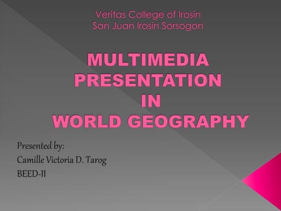 Definition, scope & purpose of Geography | PPT | Geography | Science