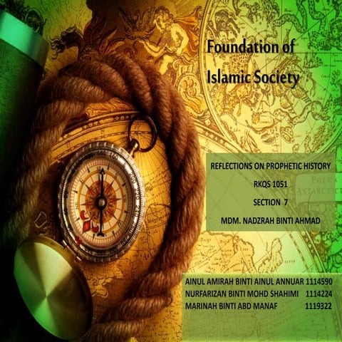 Foundation of Islamic Society | PPT