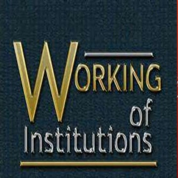 Working of instituations a chapter in civics revision notes | PPT