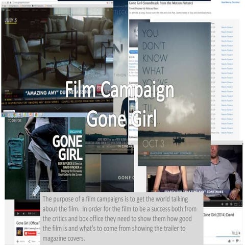 Gone Girl Campaign | PPTX