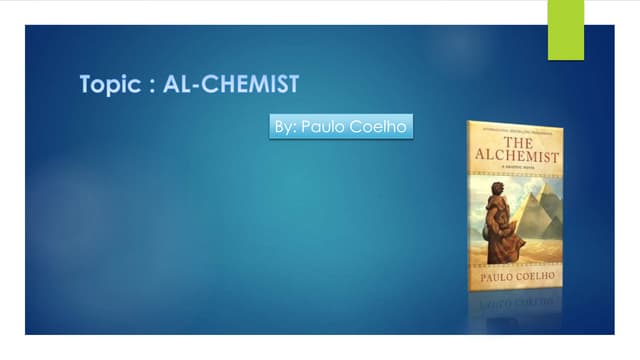 The Alchemist Book written by Paulo Coelho | PDF