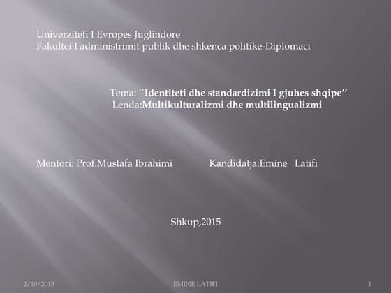 Struktura e punimit te diplomes | DOC