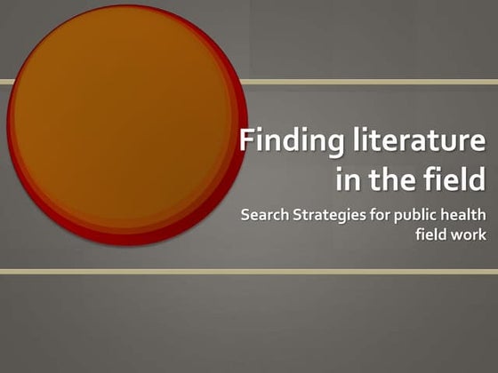 Finding Information Framework for Occupational Therapy | PPT