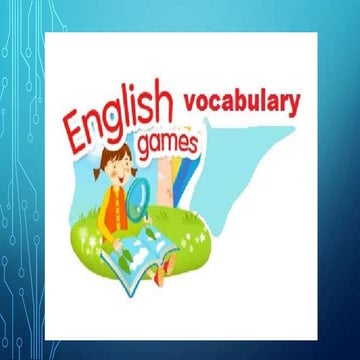 Vocabulary game | PPT