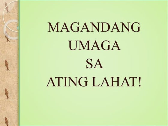 Kayarian ng Pangngalan (Payak, Maylapi, tambalan) | PPTX