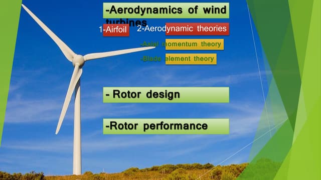 Horizontal Axis Wind Turbine | PPTX