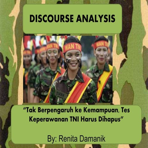 Discourse Analysis | PPT