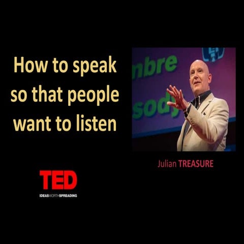 How to speak so that people want to listen | PPTX