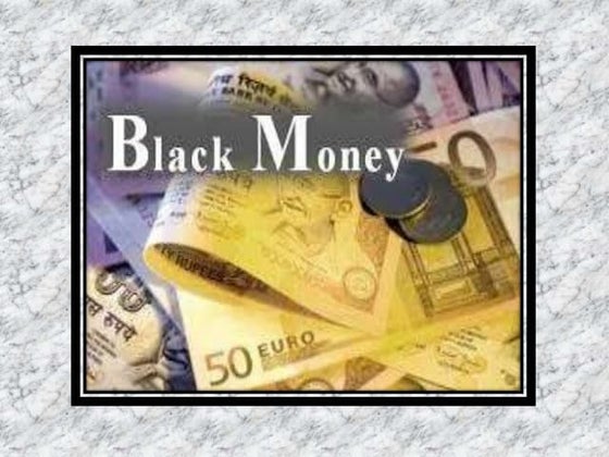 Indian black money | PPT | Debated Sensitive Social Issues | Sensitive ...