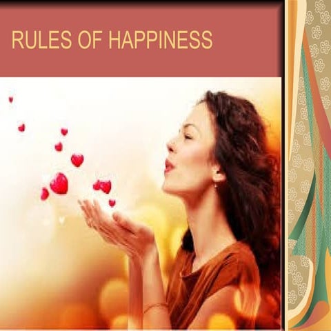 RULES OF HAPPINESS | PPT