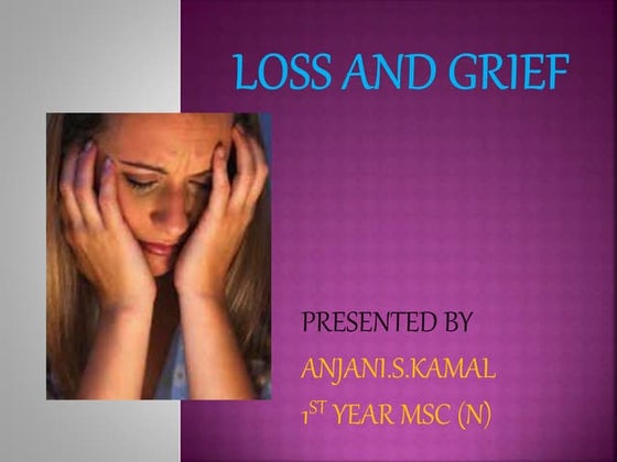 Grief and grieving | PPT