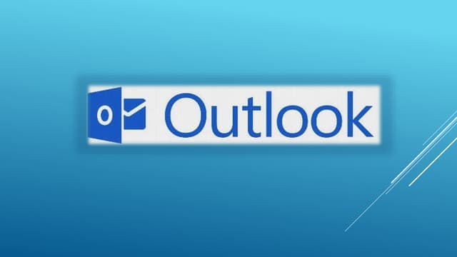 Outlook training slides | PPTX