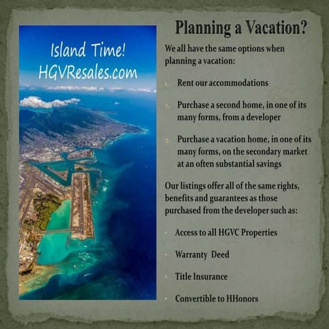 Why Buy Hilton Grand Vacations from HGV Resales? | PPT