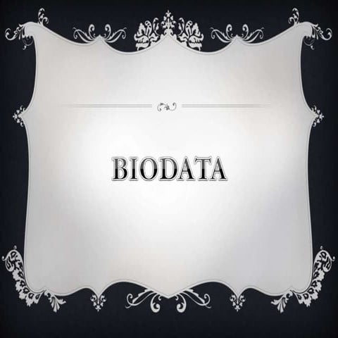 BIODATA | PPTX