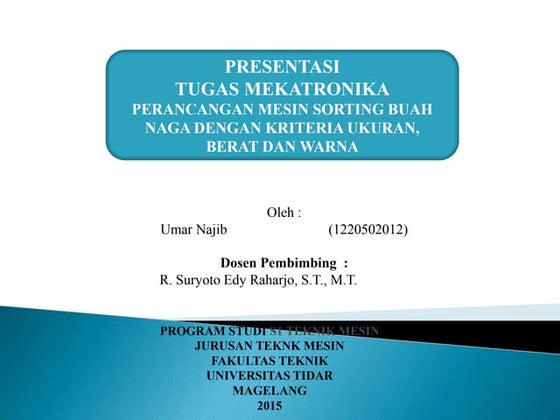 Perancangan mesin sortasi jeruk bali otomatis berdasarkan diameter ...