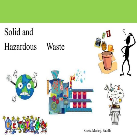 Solid and Hazardous Waste | PPTX