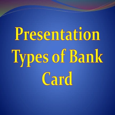 Bank cards | PPT