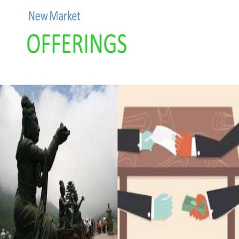 New Market Offerings | PPT