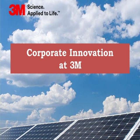 Corporate Innovation at 3M | PPT