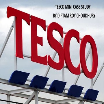 TESCO MINI CASE STUDY | PPTX