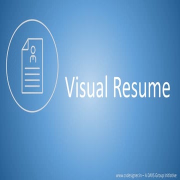 Visual Resume | PPT