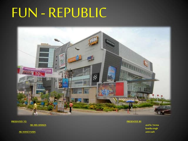 Fun Republic Coimbatore, Branding Options
