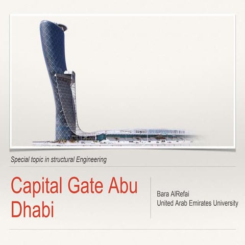 Capital Gate | PPTX