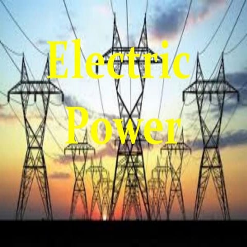 Electric Power | PPT