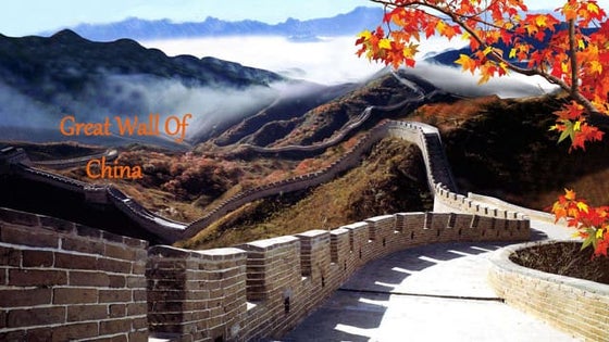 Presentation the great wall of china | PPTX