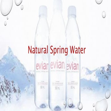 Evian case study | PPT