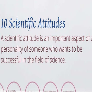 Scientific Attitudes | PPTX