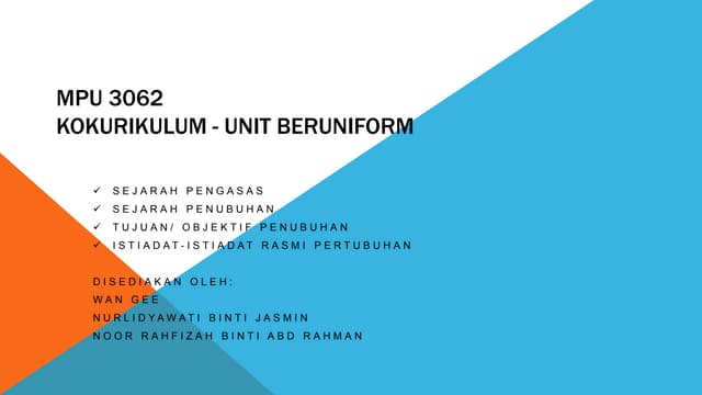 Maksud logo dan bendera krs | DOCX