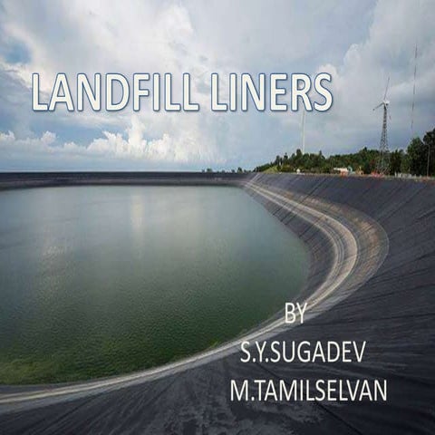 Landfill design and operation | PPTX
