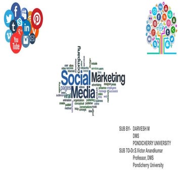 Social media marketing | PPTX