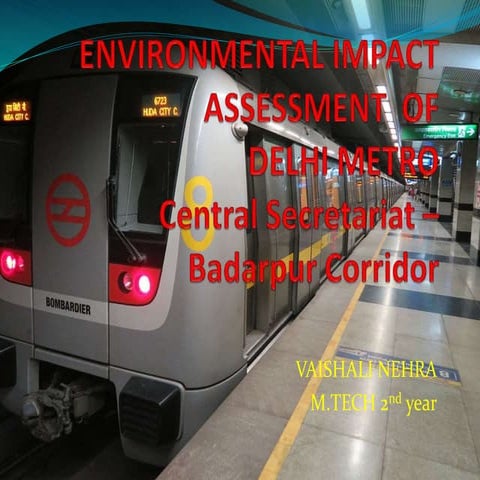 Presentation on DMRC | PPTX