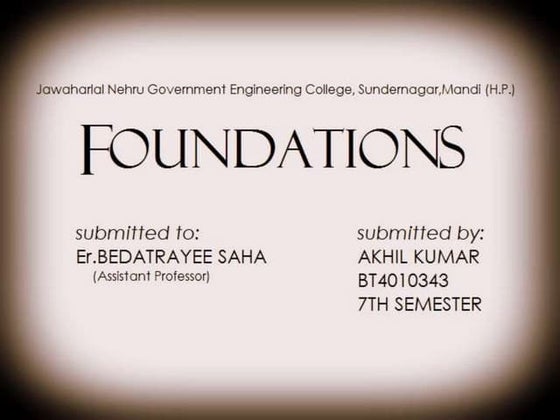 Lec 7 - Design of Wall footing-Introduction.PPT