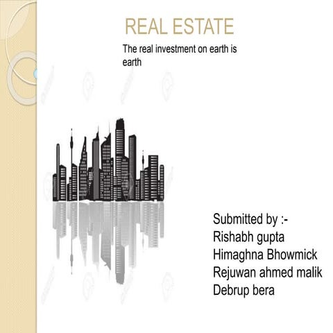 REAL ESTATE | PPT