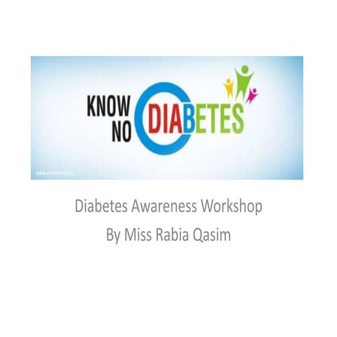 Understanding Diabetes | PPTX