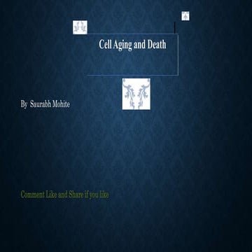 Cell Aging And Death | PPTX