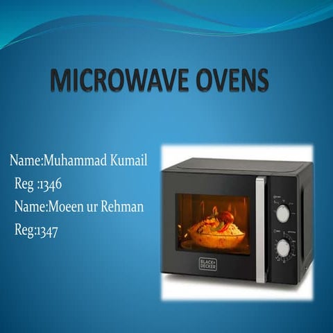 Microwave oven | PPT