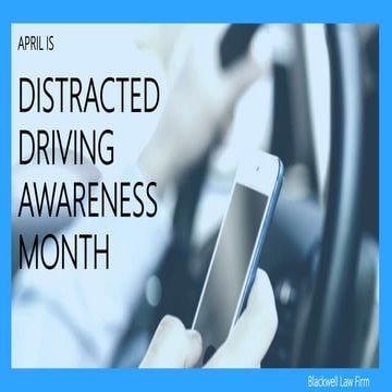 Distracted Driving Awareness Month | PPTX